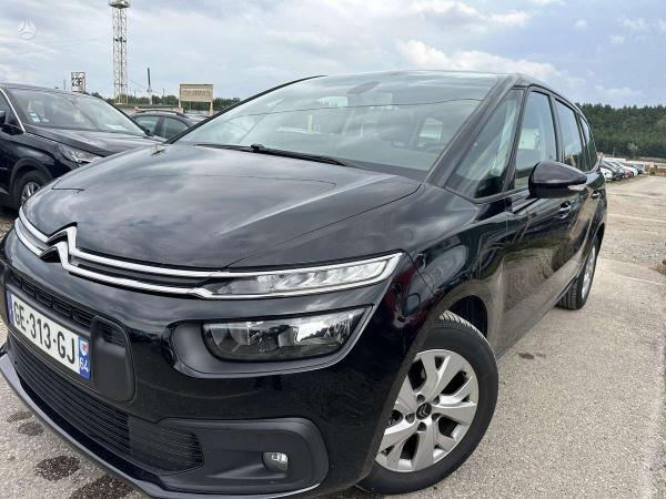 Black Citroen Grand C4 SpaceToure 2022 in Vilnius, with an engine capacity of 1.50 L and mileage of 182 thousand km for 10647 €, photo 1 on AUTOMOTO.COM.LV