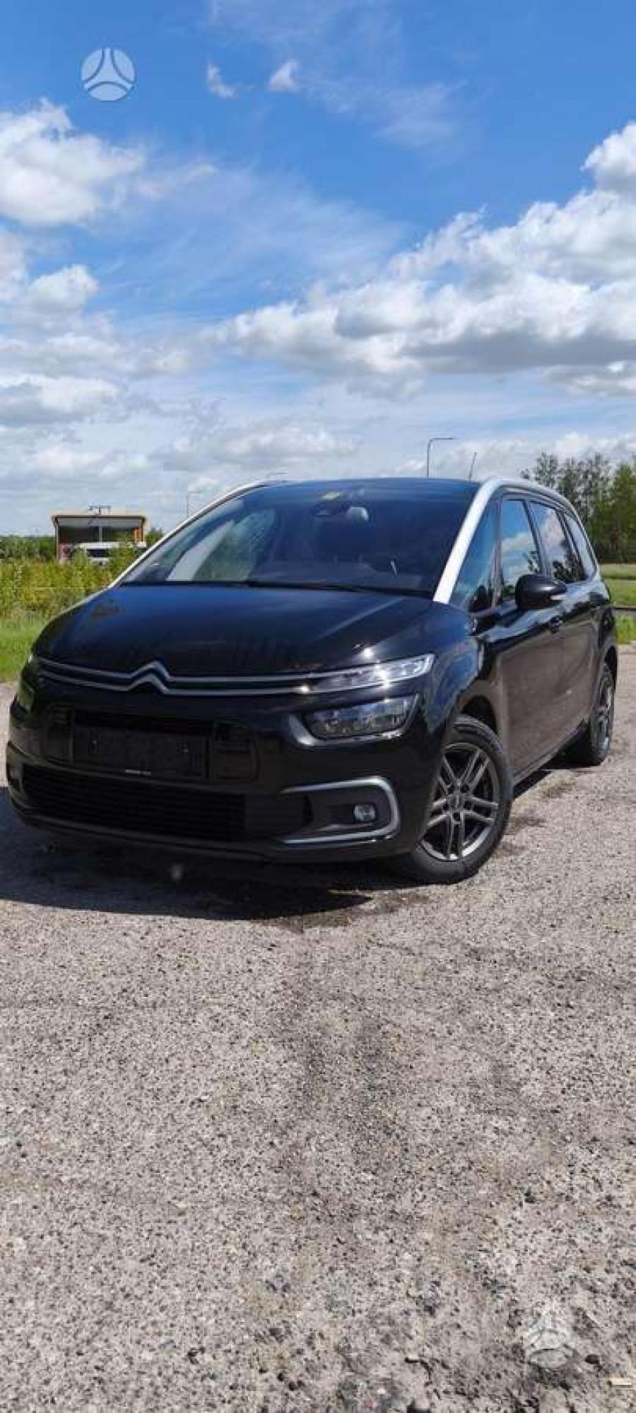 Melns Citroen Grand C4 SpaceToure 2022 Kauņa, ar dzinēja tilpumu 0.00 L un nobraukumu 173 tūkst. km par 10700 €, foto 9 vietnē AUTOMOTO.COM.LV