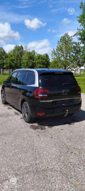 Melns Citroen Grand C4 SpaceToure 2022 Kauņa, ar dzinēja tilpumu 0.00 L un nobraukumu 173 tūkst. km par 10700 €, foto 12 vietnē AUTOMOTO.COM.LV