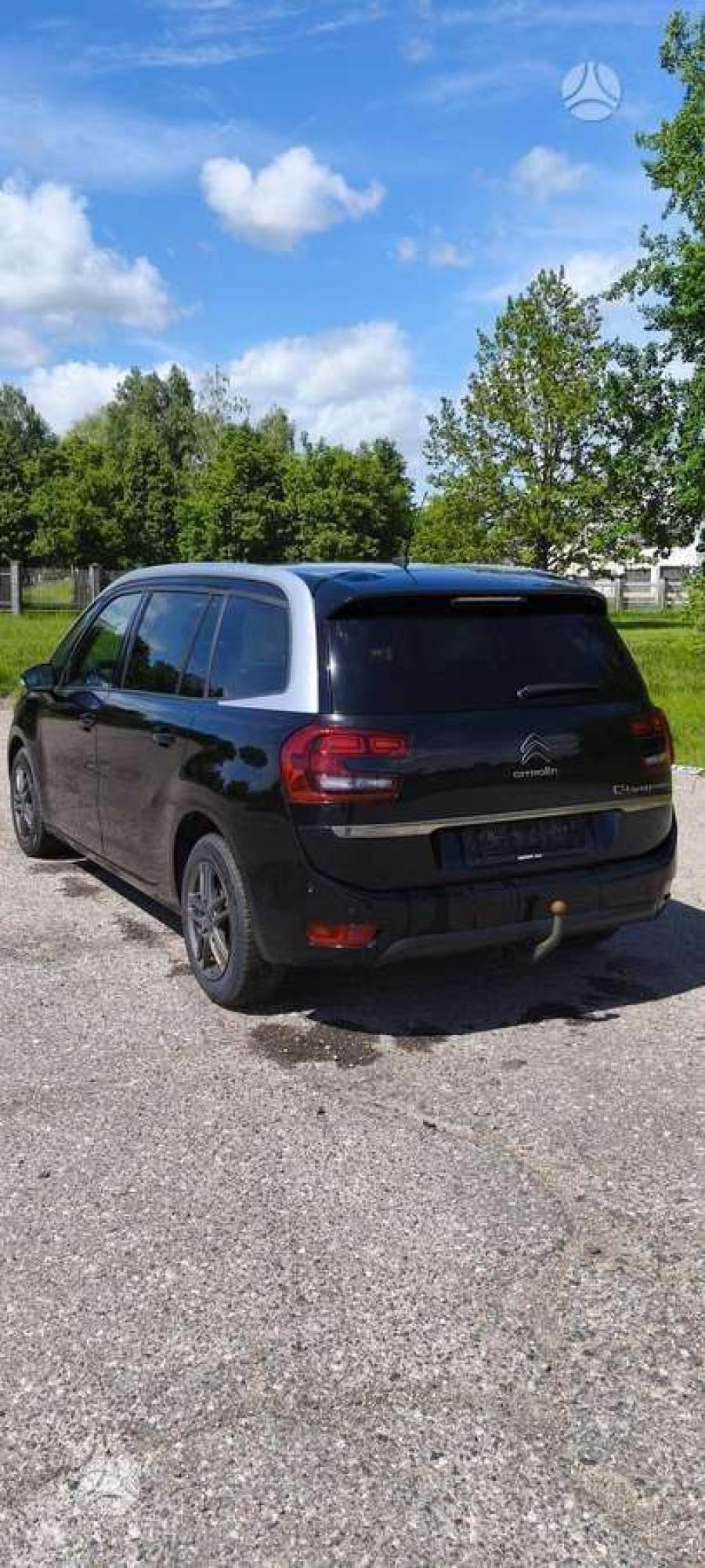 Melns Citroen Grand C4 SpaceToure 2022 Kauņa, ar dzinēja tilpumu 0.00 L un nobraukumu 173 tūkst. km par 10700 €, foto 12 vietnē AUTOMOTO.COM.LV