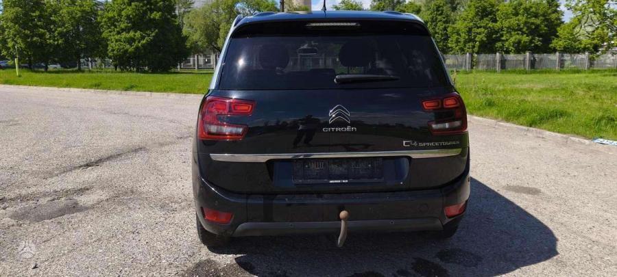 Melns Citroen Grand C4 SpaceToure 2022 Kauņa, ar dzinēja tilpumu 0.00 L un nobraukumu 173 tūkst. km par 10700 €, foto 13 vietnē AUTOMOTO.COM.LV