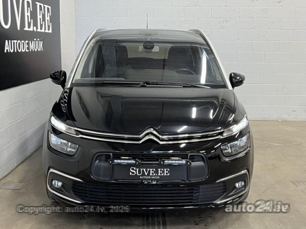 Black Citroen Grand C4 SpaceToure 2018 in Tallinn, with an engine capacity of 2.00 L and mileage of 122 thousand km for 12995 €, photo 2 on AUTOMOTO.COM.LV