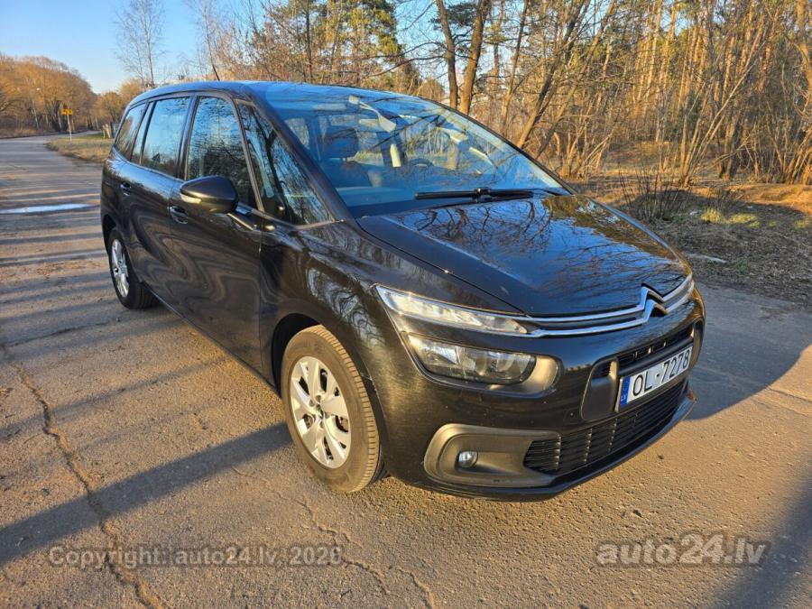 Melns Citroen Grand C4 SpaceToure 2020 Rīga, ar dzinēja tilpumu 1.20 L un nobraukumu 198 tūkst. km par 8750 €, foto 2 vietnē AUTOMOTO.COM.LV