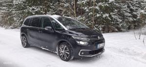 Black Citroen Grand C4 SpaceToure 2022 in Tallinn, with an engine capacity of 2.00 L and mileage of 59 thousand km for 20000 €, photo 5 on AUTOMOTO.COM.LV