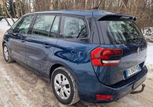 Blue Citroen Grand C4 SpaceToure 2019 in Panevezys, with an engine capacity of 1.20 L and mileage of 89 thousand km for 6700 €, photo 6 on AUTOMOTO.COM.LV