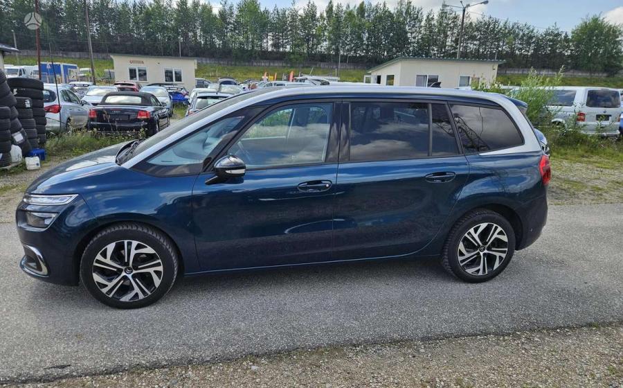 Zils Citroen Grand C4 SpaceToure 2021 Viļņa, ar dzinēja tilpumu 1.50 L un nobraukumu 184 tūkst. km par 10769 €, foto 9 vietnē AUTOMOTO.COM.LV