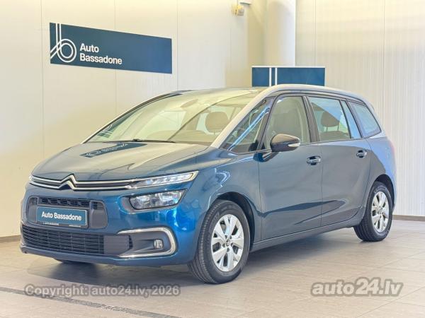 Синий Ситроен Grand C4 SpaceToure 2022 в Таллин, объемом двигателя 1.50 л и пробегом 99 тыс. км за 14900 €, фото 1 на AUTOMOTO.COM.LV