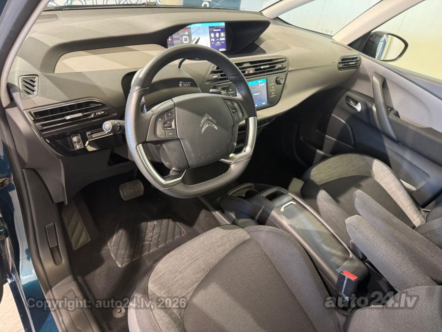 Синий Ситроен Grand C4 SpaceToure 2022 в Таллин, объемом двигателя 1.50 л и пробегом 99 тыс. км за 14900 €, фото 7 на AUTOMOTO.COM.LV