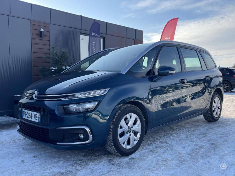 Zaļš Citroen Grand C4 SpaceToure 2020 Tauragė, ar dzinēja tilpumu 1.50 L un nobraukumu 215 tūkst. km par 7500 €, foto 1 vietnē AUTOMOTO.COM.LV