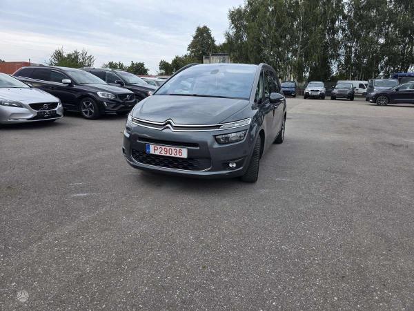 Pelēks Citroen Grand C4 SpaceToure 2015 Ukmergė, ar dzinēja tilpumu 1.56 L un nobraukumu 220 tūkst. km par 4550 €, foto 1 vietnē AUTOMOTO.COM.LV