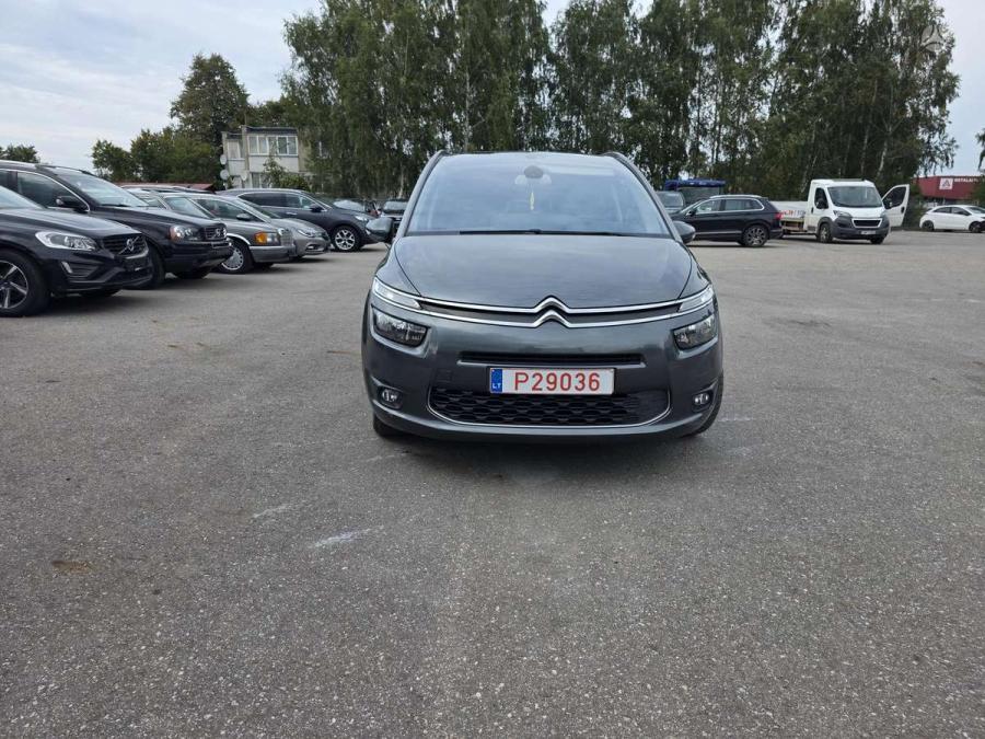 Pelēks Citroen Grand C4 SpaceToure 2015 Ukmergė, ar dzinēja tilpumu 1.56 L un nobraukumu 220 tūkst. km par 4550 €, foto 3 vietnē AUTOMOTO.COM.LV