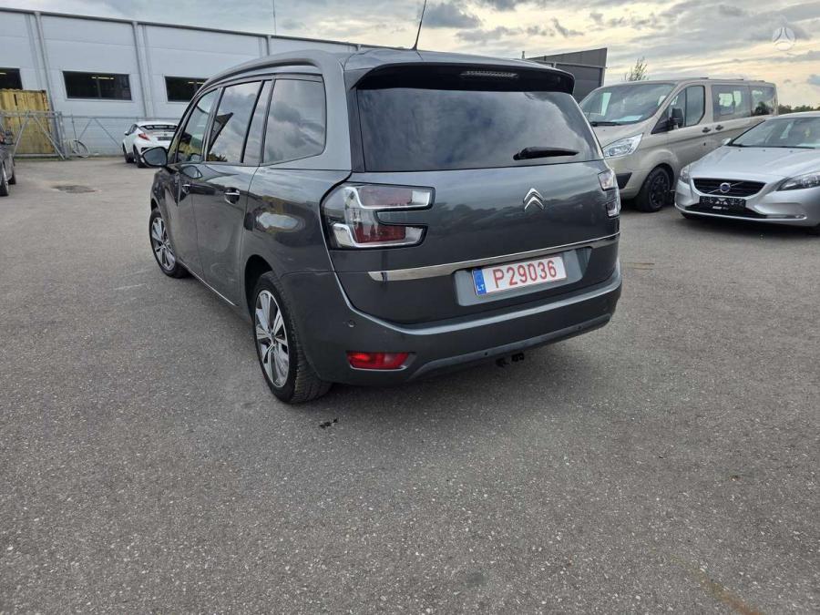 Pelēks Citroen Grand C4 SpaceToure 2015 Ukmergė, ar dzinēja tilpumu 1.56 L un nobraukumu 220 tūkst. km par 4550 €, foto 11 vietnē AUTOMOTO.COM.LV