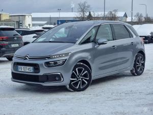 Grey Citroen Grand C4 SpaceToure 2018 in Taurage, with an engine capacity of 1.50 L and mileage of 181 thousand km for 7200 €, photo 4 on AUTOMOTO.COM.LV