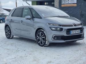 Grey Citroen Grand C4 SpaceToure 2018 in Taurage, with an engine capacity of 1.50 L and mileage of 181 thousand km for 7200 €, photo 7 on AUTOMOTO.COM.LV