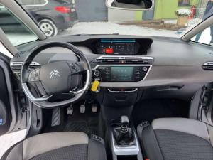 Grey Citroen Grand C4 SpaceToure 2018 in Taurage, with an engine capacity of 1.50 L and mileage of 181 thousand km for 7200 €, photo 16 on AUTOMOTO.COM.LV