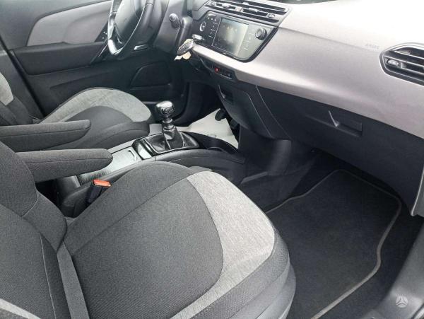 Grey Citroen Grand C4 SpaceToure 2019 in Vilnius, with an engine capacity of 1.20 L and mileage of 156 thousand km for 7300 €, photo 10 on AUTOMOTO.COM.LV