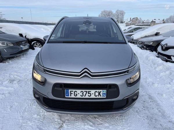 Pelēks Citroen Grand C4 SpaceToure 2019 Tauragė, ar dzinēja tilpumu 1.20 L un nobraukumu 150 tūkst. km par 5700 €, foto 2 vietnē AUTOMOTO.COM.LV