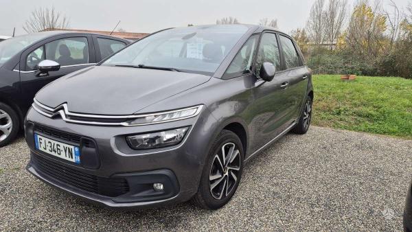 Grey Citroen Grand C4 SpaceToure 2019 in Panevezys, with an engine capacity of 1.50 L and mileage of 188 thousand km for 7490 €, photo 2 on AUTOMOTO.COM.LV