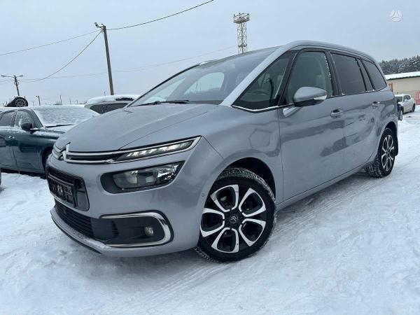 Pelēks Citroen Grand C4 SpaceToure 2019 Viļņa, ar dzinēja tilpumu 1.20 L un nobraukumu 203 tūkst. km par 8300 €, foto 3 vietnē AUTOMOTO.COM.LV