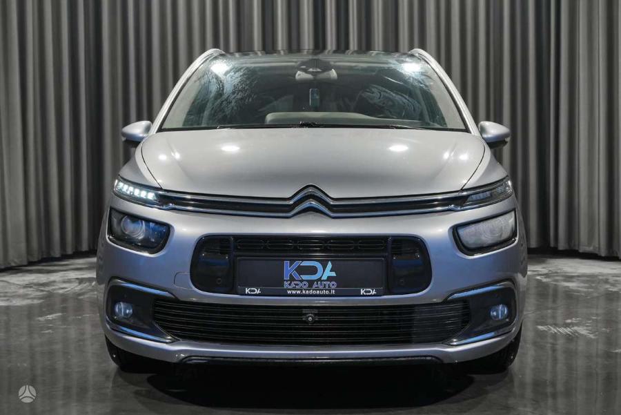 Pelēks Citroen Grand C4 SpaceToure 2019 Marijampole, ar dzinēja tilpumu 1.50 L un nobraukumu 115 tūkst. km par 8950 €, foto 3 vietnē AUTOMOTO.COM.LV