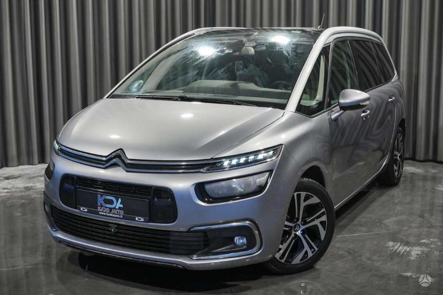 Pelēks Citroen Grand C4 SpaceToure 2019 Marijampole, ar dzinēja tilpumu 1.50 L un nobraukumu 115 tūkst. km par 8950 €, foto 5 vietnē AUTOMOTO.COM.LV