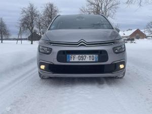 Grey Citroen Grand C4 SpaceToure 2019 in Panevezys, with an engine capacity of 1.50 L and mileage of 197 thousand km for 7150 €, photo 2 on AUTOMOTO.COM.LV