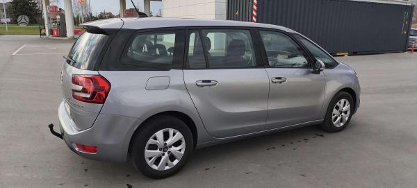 Grey Citroen Grand C4 SpaceToure 2019 in Taurage, with an engine capacity of 1.50 L and mileage of 224 thousand km for 6300 €, photo 2 on AUTOMOTO.COM.LV