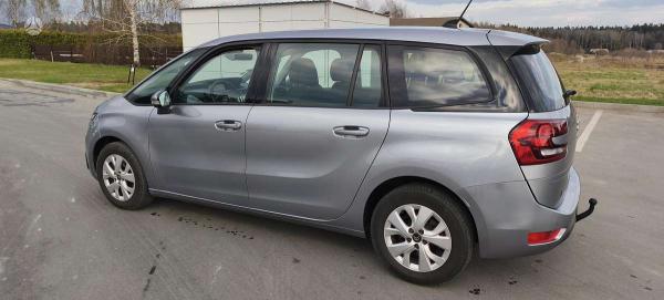 Grey Citroen Grand C4 SpaceToure 2019 in Taurage, with an engine capacity of 1.50 L and mileage of 224 thousand km for 6300 €, photo 4 on AUTOMOTO.COM.LV