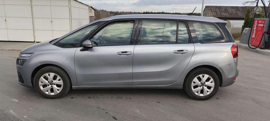Pelēks Citroen Grand C4 SpaceToure 2019 Tauragė, ar dzinēja tilpumu 1.50 L un nobraukumu 224 tūkst. km par 6300 €, foto 6 vietnē AUTOMOTO.COM.LV