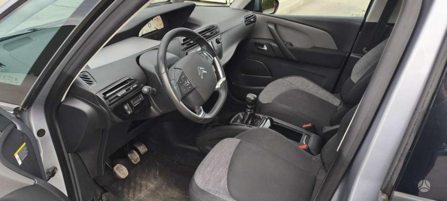 Pelēks Citroen Grand C4 SpaceToure 2019 Tauragė, ar dzinēja tilpumu 1.50 L un nobraukumu 224 tūkst. km par 6300 €, foto 10 vietnē AUTOMOTO.COM.LV