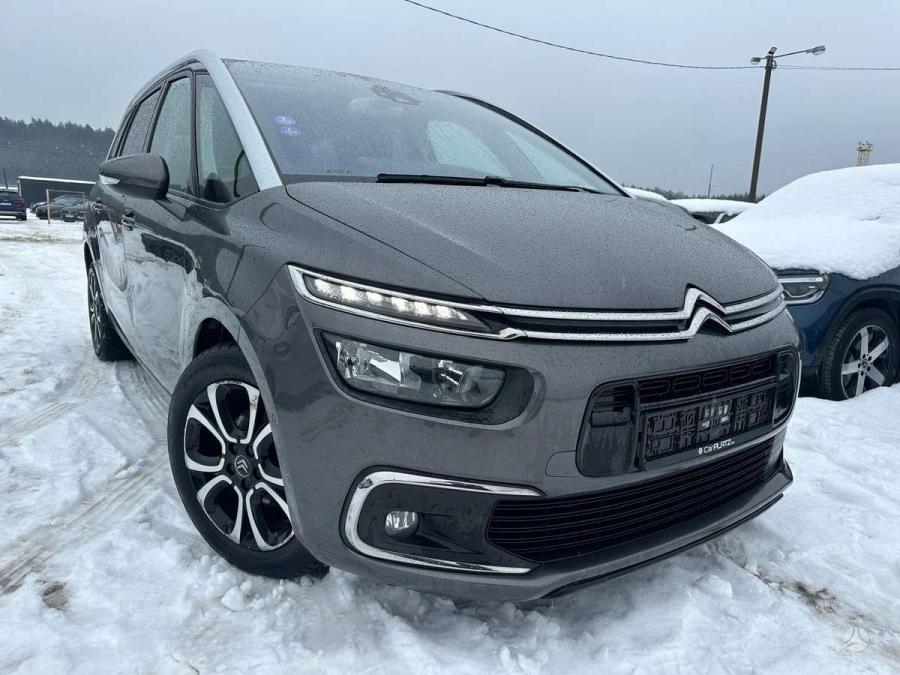 Pelēks Citroen Grand C4 SpaceToure 2020 Viļņa, ar dzinēja tilpumu 1.20 L un nobraukumu 179 tūkst. km par 8900 €, foto 5 vietnē AUTOMOTO.COM.LV