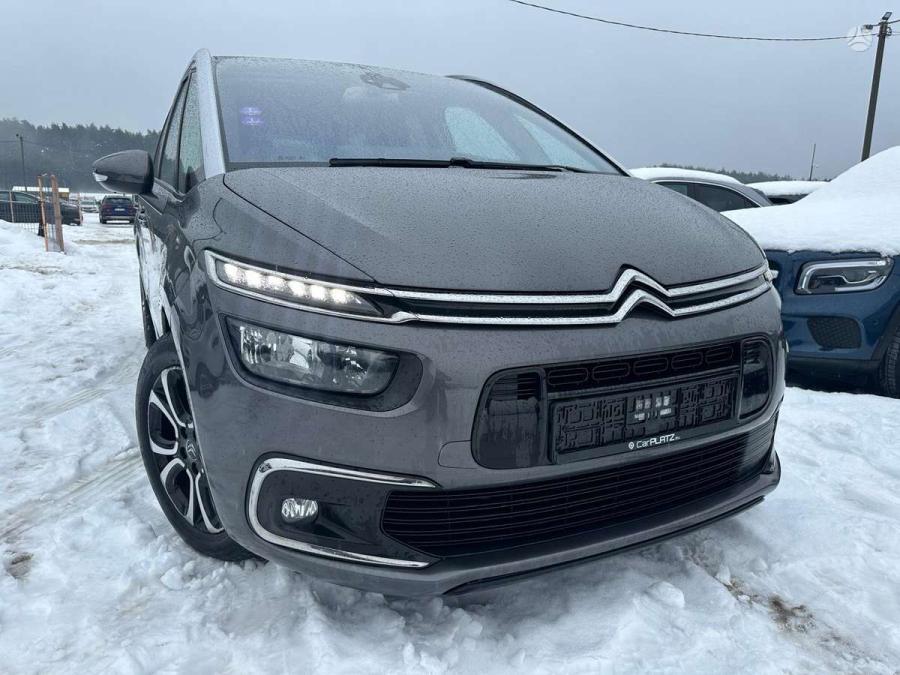 Pelēks Citroen Grand C4 SpaceToure 2020 Viļņa, ar dzinēja tilpumu 1.20 L un nobraukumu 179 tūkst. km par 8900 €, foto 8 vietnē AUTOMOTO.COM.LV