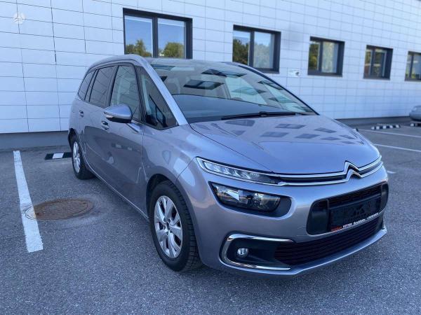 Grey Citroen Grand C4 SpaceToure 2020 in Kaunas, with an engine capacity of 1.50 L and mileage of 201 thousand km for 8650 €, photo 3 on AUTOMOTO.COM.LV