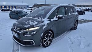 Pelēks Citroen Grand C4 SpaceToure 2021 Tauragė, ar dzinēja tilpumu 1.50 L un nobraukumu 178 tūkst. km par 12705 €, foto  vietnē AUTOMOTO.COM.LV