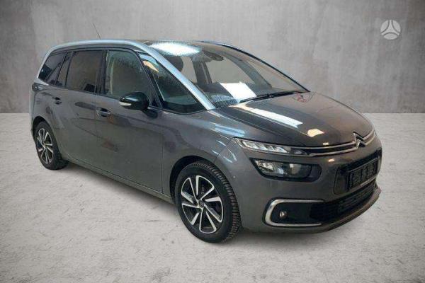 Pelēks Citroen Grand C4 SpaceToure 2021 Kauņa, ar dzinēja tilpumu 1.50 L un nobraukumu 169 tūkst. km par 11858 €, foto 1 vietnē AUTOMOTO.COM.LV