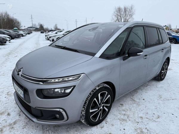 Pelēks Citroen Grand C4 SpaceToure 2022 Marijampole, ar dzinēja tilpumu 1.50 L un nobraukumu 180 tūkst. km par 13546 €, foto 1 vietnē AUTOMOTO.COM.LV