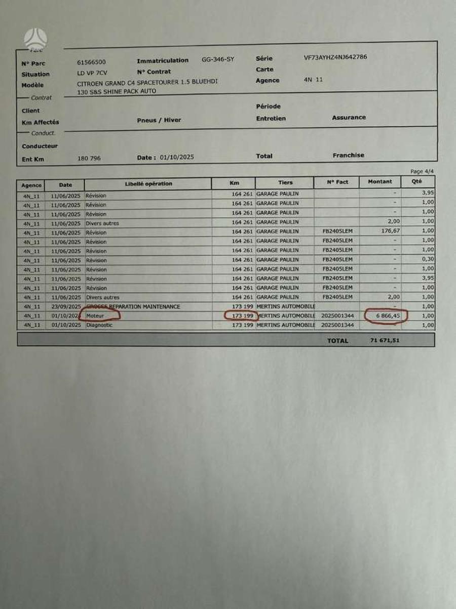 Pelēks Citroen Grand C4 SpaceToure 2022 Marijampole, ar dzinēja tilpumu 1.50 L un nobraukumu 180 tūkst. km par 13546 €, foto 39 vietnē AUTOMOTO.COM.LV