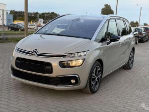 Pelēks Citroen Grand C4 SpaceToure 2022 Marijampole, ar dzinēja tilpumu 1.20 L un nobraukumu 134 tūkst. km par 11495 €, foto  vietnē AUTOMOTO.COM.LV