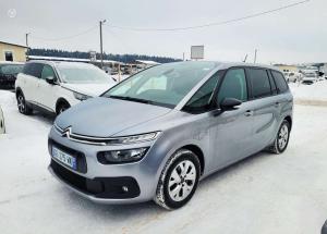 Grey Citroen Grand C4 SpaceToure 2021 in Vilnius, with an engine capacity of 1.50 L and mileage of 179 thousand km for 10769 €, photo  on AUTOMOTO.COM.LV