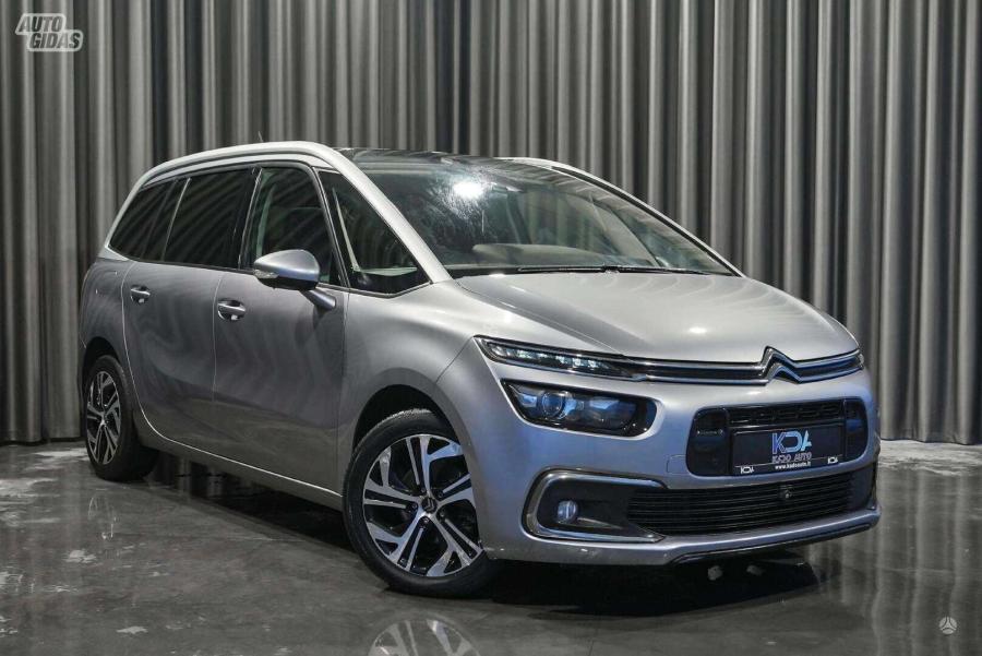 Citroen Grand C4 SpaceToure 2019 Marijampole, ar dzinēja tilpumu 1.20 L un nobraukumu 115 tūkst. km par 8650 €, foto 1 vietnē AUTOMOTO.COM.LV