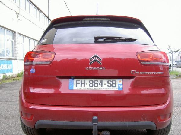 Sarkans Citroen Grand C4 SpaceToure 2018 Viļņa, ar dzinēja tilpumu 1.50 L un nobraukumu 154 tūkst. km par 7199 €, foto 7 vietnē AUTOMOTO.COM.LV