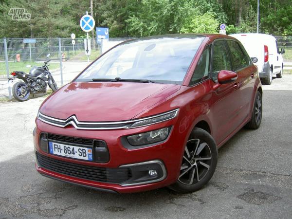 Sarkans Citroen Grand C4 SpaceToure 2018 Viļņa, ar dzinēja tilpumu 1.50 L un nobraukumu 154 tūkst. km par 7199 €, foto 6 vietnē AUTOMOTO.COM.LV