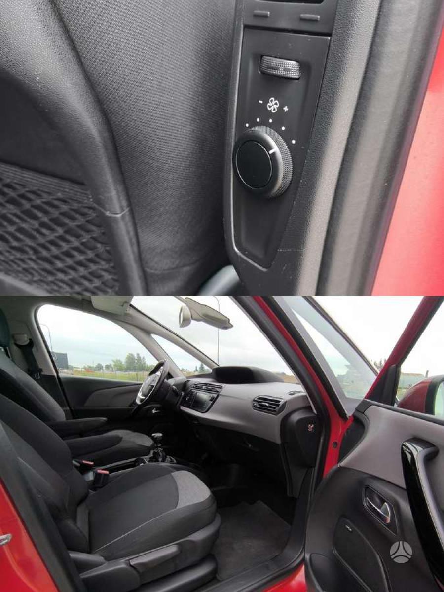 Sarkans Citroen Grand C4 SpaceToure 2019 Tauragė, ar dzinēja tilpumu 1.50 L un nobraukumu 197 tūkst. km par 7500 €, foto 12 vietnē AUTOMOTO.COM.LV