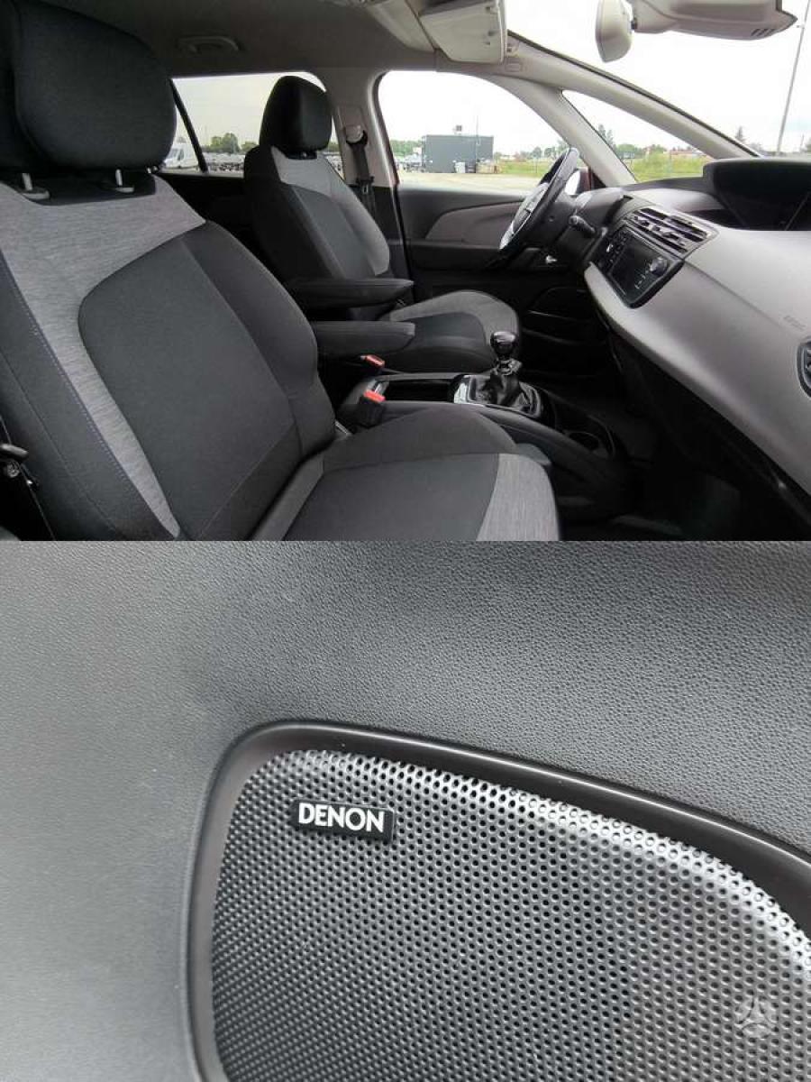 Sarkans Citroen Grand C4 SpaceToure 2019 Tauragė, ar dzinēja tilpumu 1.50 L un nobraukumu 197 tūkst. km par 7500 €, foto 13 vietnē AUTOMOTO.COM.LV