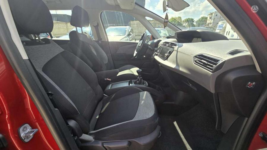 Sarkans Citroen Grand C4 SpaceToure 2019 Kauņa, ar dzinēja tilpumu 1.50 L un nobraukumu 255 tūkst. km par 5899 €, foto 13 vietnē AUTOMOTO.COM.LV