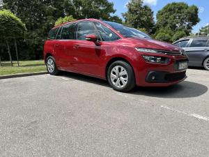 Red Citroen Grand C4 SpaceToure 2020 in Taurage, with an engine capacity of 1.50 L and mileage of 139 thousand km for 6900 €, photo 4 on AUTOMOTO.COM.LV