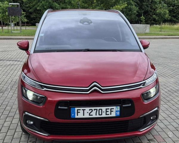 Sarkans Citroen Grand C4 SpaceToure 2020 Tauragė, ar dzinēja tilpumu 1.50 L un nobraukumu 288 tūkst. km par 6300 €, foto 5 vietnē AUTOMOTO.COM.LV