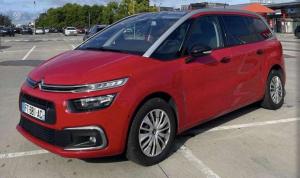 Sarkans Citroen Grand C4 SpaceToure 2020 Viļņa, ar dzinēja tilpumu 1.50 L un nobraukumu 137 tūkst. km par 9100 €, foto  vietnē AUTOMOTO.COM.LV