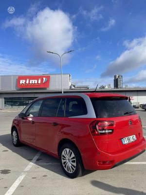 Sarkans Citroen Grand C4 SpaceToure 2020 Viļņa, ar dzinēja tilpumu 1.50 L un nobraukumu 137 tūkst. km par 9100 €, foto 29 vietnē AUTOMOTO.COM.LV