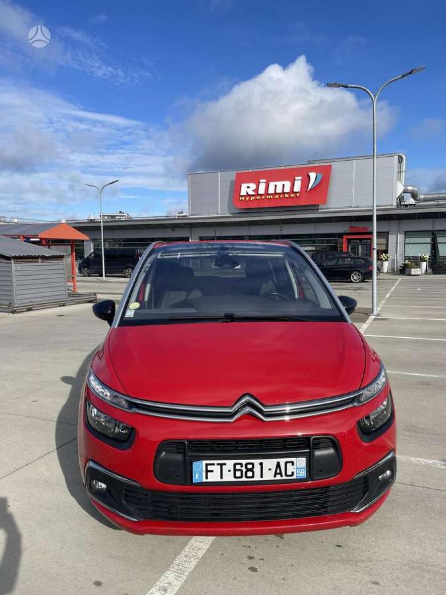 Sarkans Citroen Grand C4 SpaceToure 2020 Viļņa, ar dzinēja tilpumu 1.50 L un nobraukumu 137 tūkst. km par 9100 €, foto 33 vietnē AUTOMOTO.COM.LV